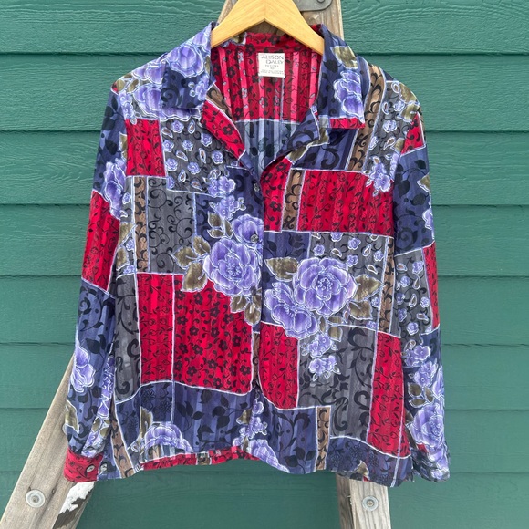 Allison Daley | Tops | Euc Allison Daley Sheer Button Up Blouse | Poshmark